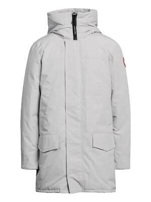 Canada Goose Hooded Long Sleeve Coat - Grey