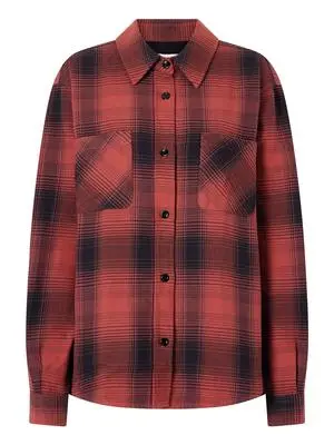 Our Legacy Whopin Checked Cotton Shirt - Red