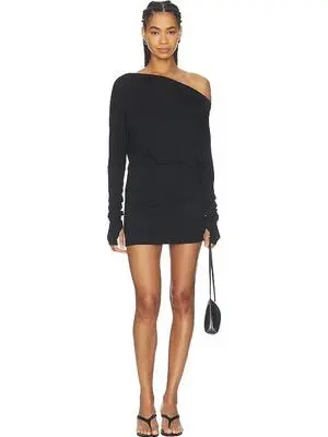 ALL THE WAYS Florrie Mini Dress - Black