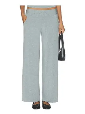 Commando Butter Wide Leg Pant In Grey - Heathered Grey