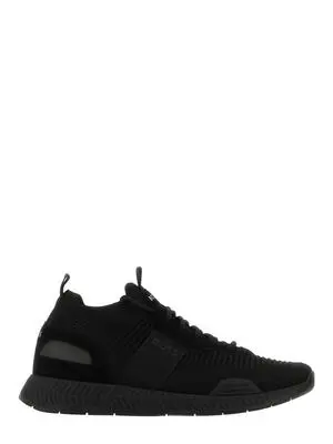 Hugo Boss Boss Mesh Low Top Sneakers - Black