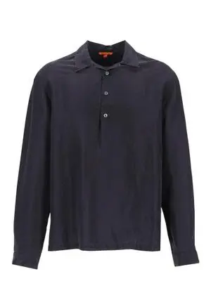 Barena Venezia Lapel Long Sleeve Shirt - Blue