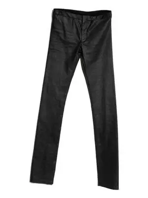 Gucci Washed Cotton Denim Skinny Pants - Black