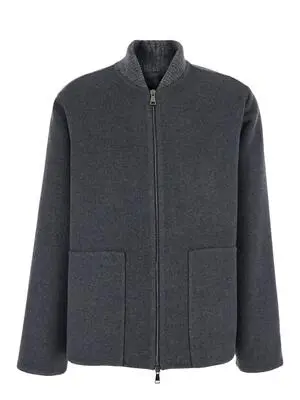 FABIANA FILIPPI Fabiana Filippi Zip Front Collar Coat