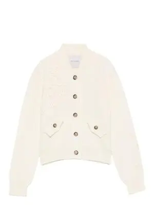 ERMANNO FIRENZE ERMANNO FIRENZE Single-Breasted Long-Sleeve Knit Top