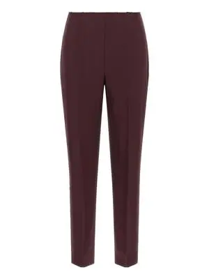 GIANLUCA CAPANNOLO Frayed Edge Casual Pants - Red