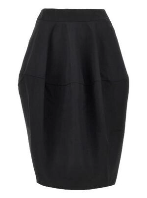 Jacquemus The Ovalo Skirt - Black