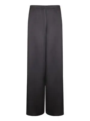 Fabiana Filippi Fabiana Filippi Wide-Leg Satin Trousers Black