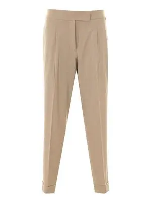 Liu Jo Pleated Cuffed Trousers - L9594