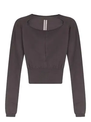 Rick Owens Long-sleeved Knitwear - Grey