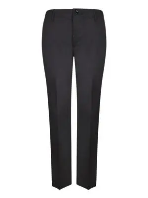 LARDINI Casual Trousers With Belt Loops - Black