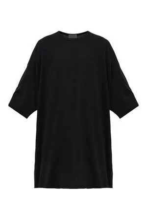 Yohji Yamamoto Crew Neck Short-sleeved T-shirt - Black