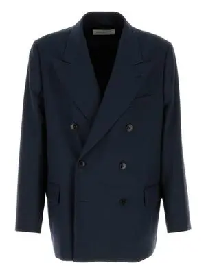 Dries Van Noten Double Breasted Jacket - Black