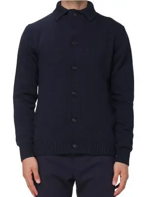 ZANONE Long-sleeve Single-breasted Cardigan - Blue