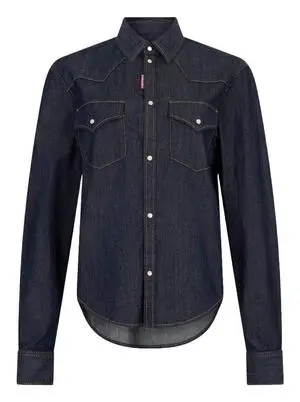 DSQUARED2 Dark-shirting Western Shirt
