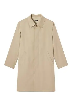 A.P.C. A.P.C. Cotton Gabardine Trench Coat