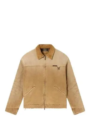 GOLDEN GOOSE Reversible Distressed Jacket - Beige