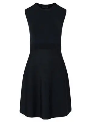 Liu Jo Lace-insert Sleeveless Mini Dress - Black