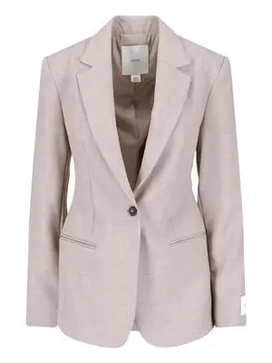Calvin Klein Single-breasted Blazer - Beige