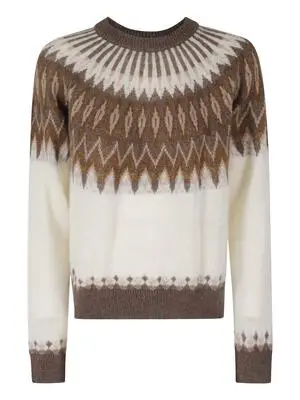 ROBERTO COLLINA Roberto Collina Fair Isle Knit Sweater