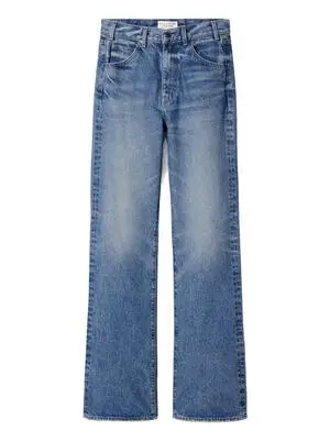 NILI LOTAN Nili Lotan High-Waisted Wide-Leg Jeans