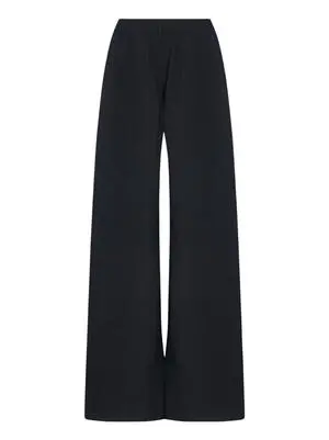 THE ROW Gala Pant In Wool Twill - Black