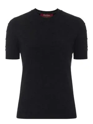 Max Mara MAX MARA Mstrollio Bobble-Knit Sweater Black