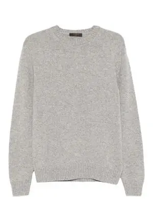 ZANONE Geelong Knitted Jumper - Gray