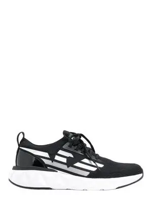 EA7 X-ray" Lace-up Sneakers - Black