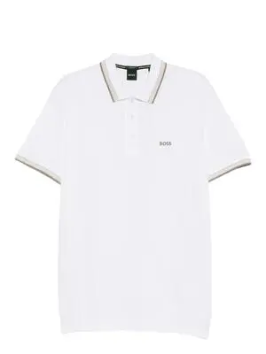BOSS White Polo Shirts - Multicolor