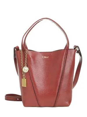 Chloé Spin" Bag In Grained Leather - Multicolor