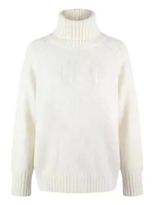 MOORER Lindsey Roll-neck Raglan-sleeve Sweater - Neutrals