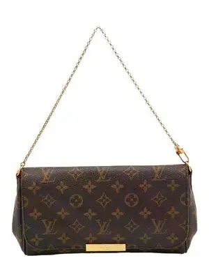 LOUIS VUITTON Louis Vuitton 2014 Monogram Favorite Shoulder Bag Brown