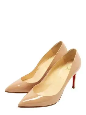 CHRISTIAN LOUBOUTIN Christian Louboutin So Kate Patent Leather Pointed Toe Stiletto Pumps