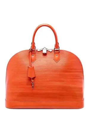 LOUIS VUITTON Louis Vuitton Epi Alma GM Handbag Orange