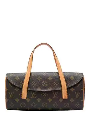 LOUIS VUITTON Monogram Canvas Sonatine Handbag - Brown