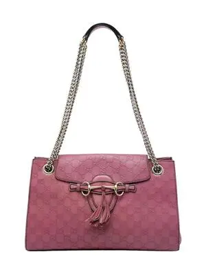 Gucci Gucci Large Emily Shoulder Bag Pink