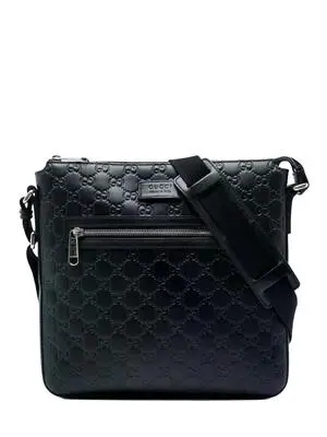 Gucci 2016-2026 Guccissima Crossbody Bag - Black