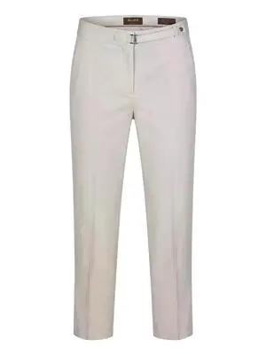 MOORER Rooney Belted Trousers - Neutrals