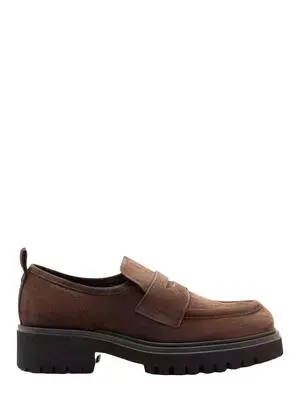 GUGLIELMO ROTTA GUGLIELMO ROTTA Suede Platform Loafers