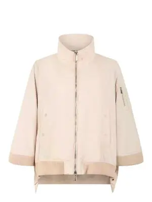 MOORER Moorer Zip-Up High-Neck Jacket
