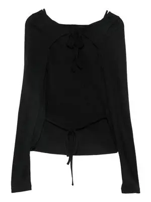 Eckhaus Latta Long Sleeve T-shirt - Black