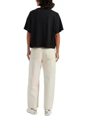 Chinti & Parker Woodstock Embroidered T-shirt - Black