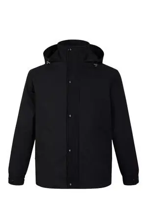 FURSAC Hooded Zip-up Parka - Black