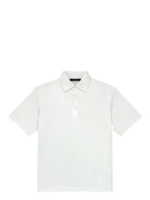 TOMBOLINI Short-sleeve Polo Shirt - White