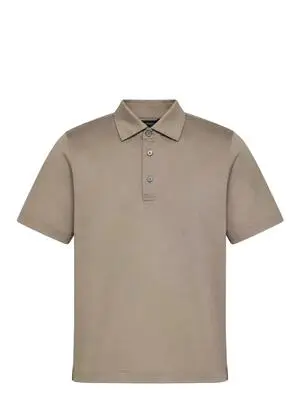 TOMBOLINI Short-sleeve Polo Shirt - Neutrals