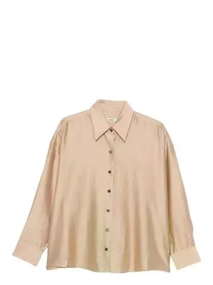 CORDERA Button-fastening Long-sleeve Shirt - Neutrals