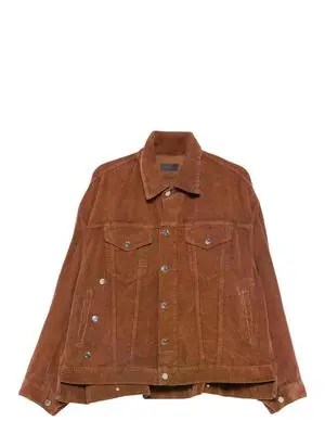 HAIKURE Janet Corduroy Jacket - Brown