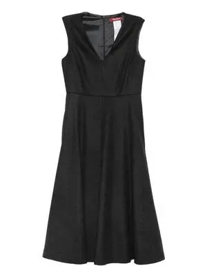 Max Mara Sleeveless Midi Dress - Grey