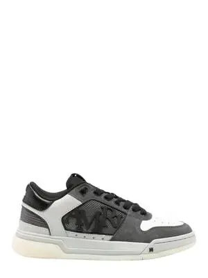 Amiri Panelled Logo-patch Sneakers - Grey